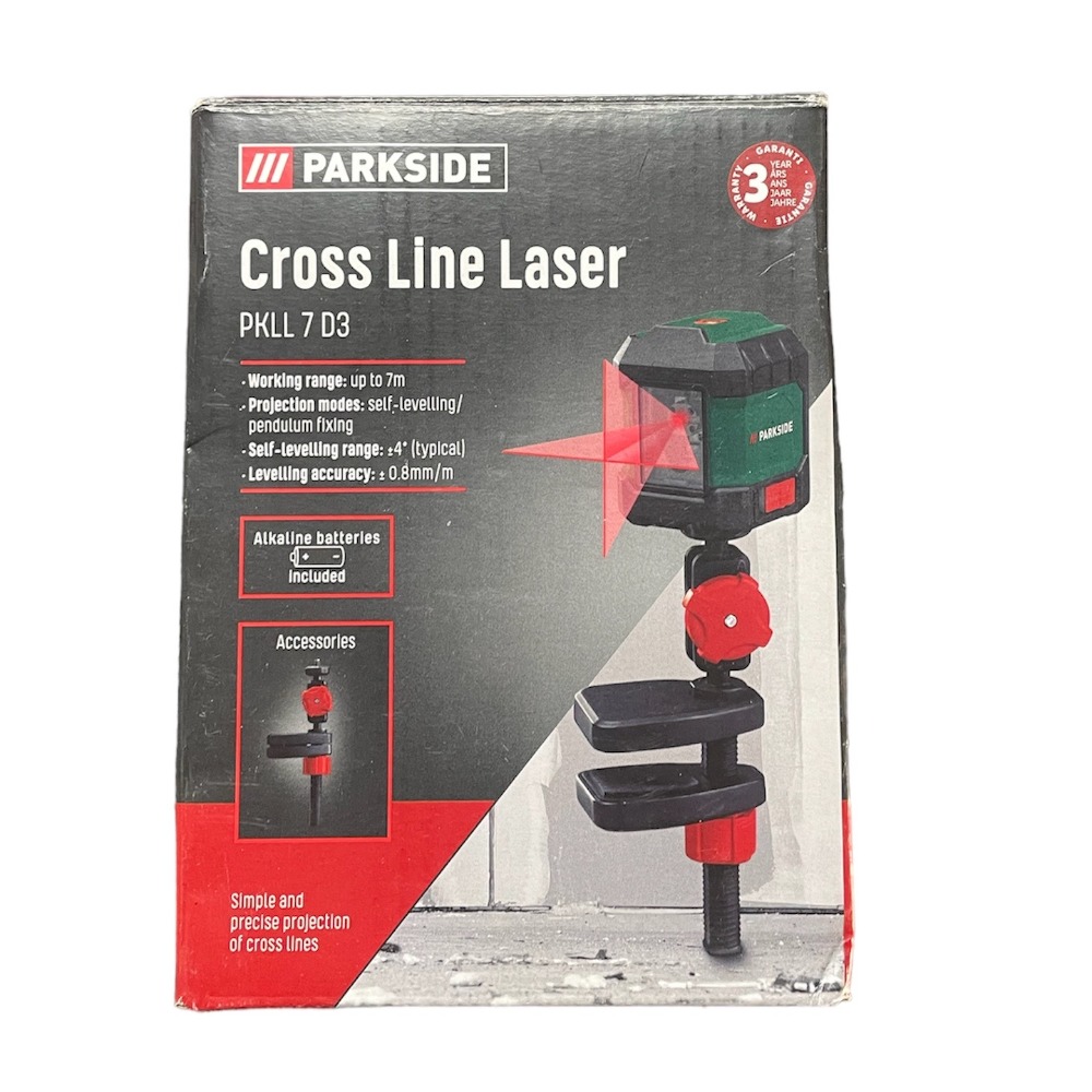 Parkside Cross Line Laser - Own4Less